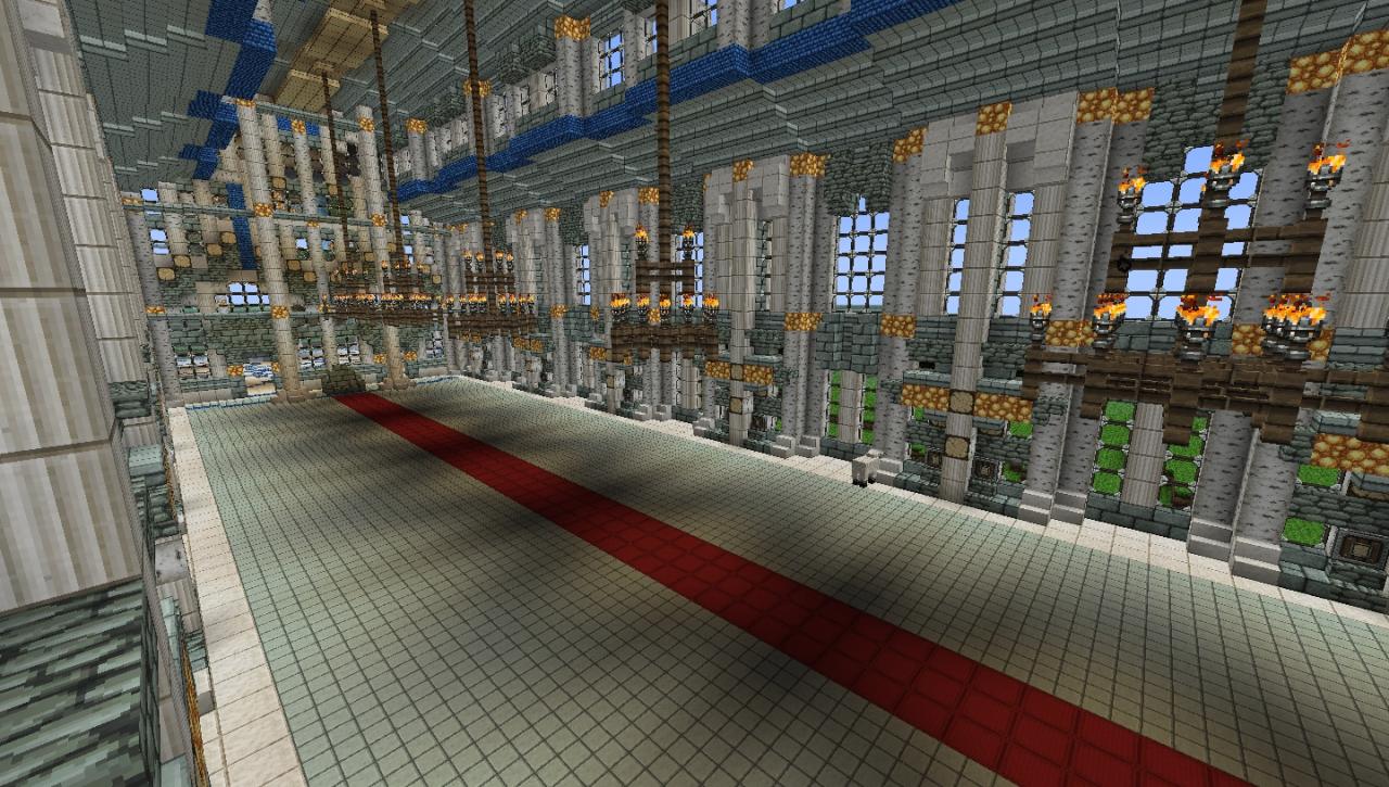 Hall of the Emperor Minecraft Map