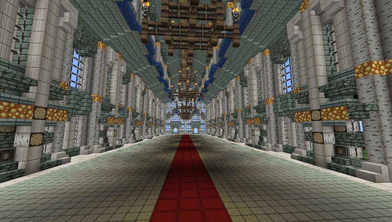 Hall of the Emperor Minecraft Map