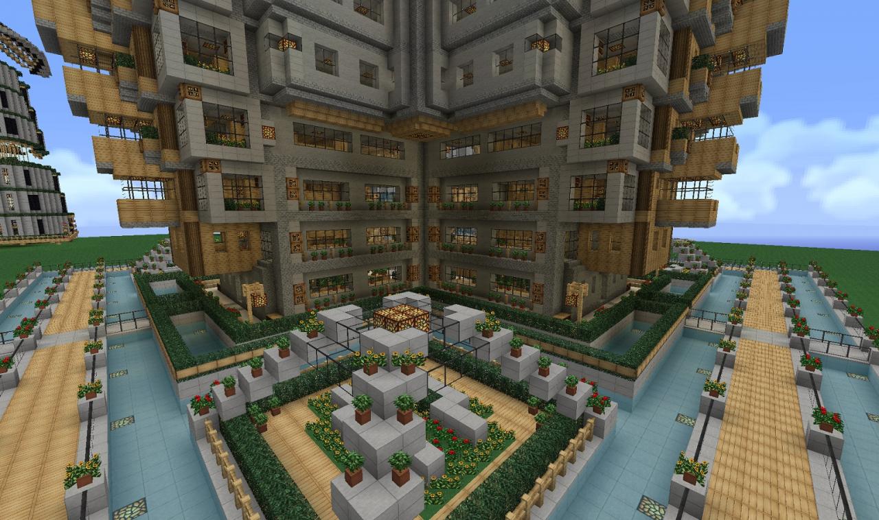 Apartment Building Minecraft Map