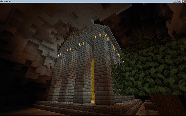 The Lost Temple of Inglor Minecraft Map