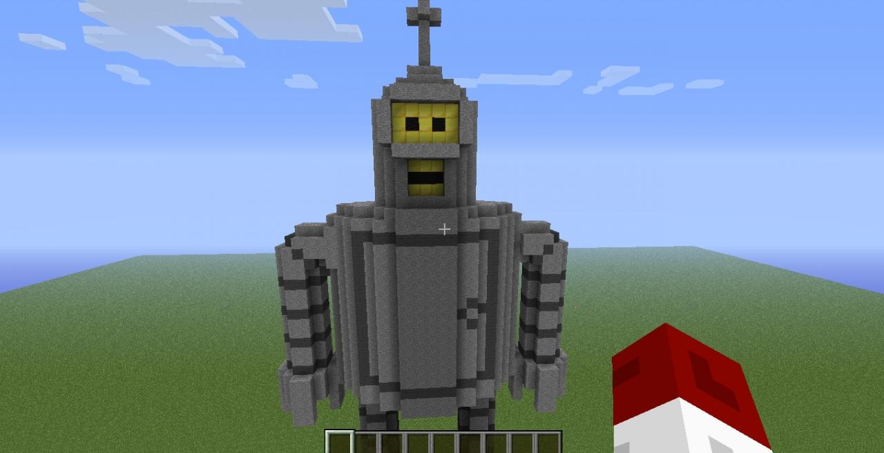 Giant Bender Minecraft Map