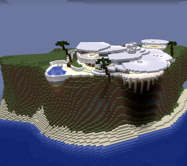 Iron man/Tony Stark House(New version!!!) Minecraft Map