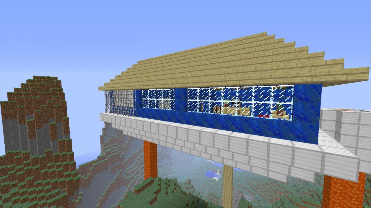Floating House Minecraft Map