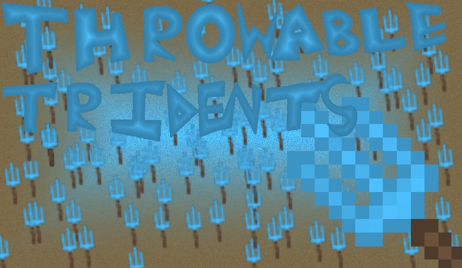 [Forge] Throw-able Tridents Mod [1.5.1] Minecraft Mod