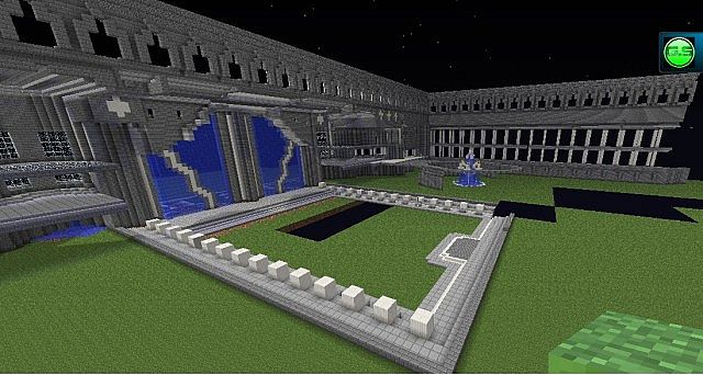 The water falls! Minecraft Map