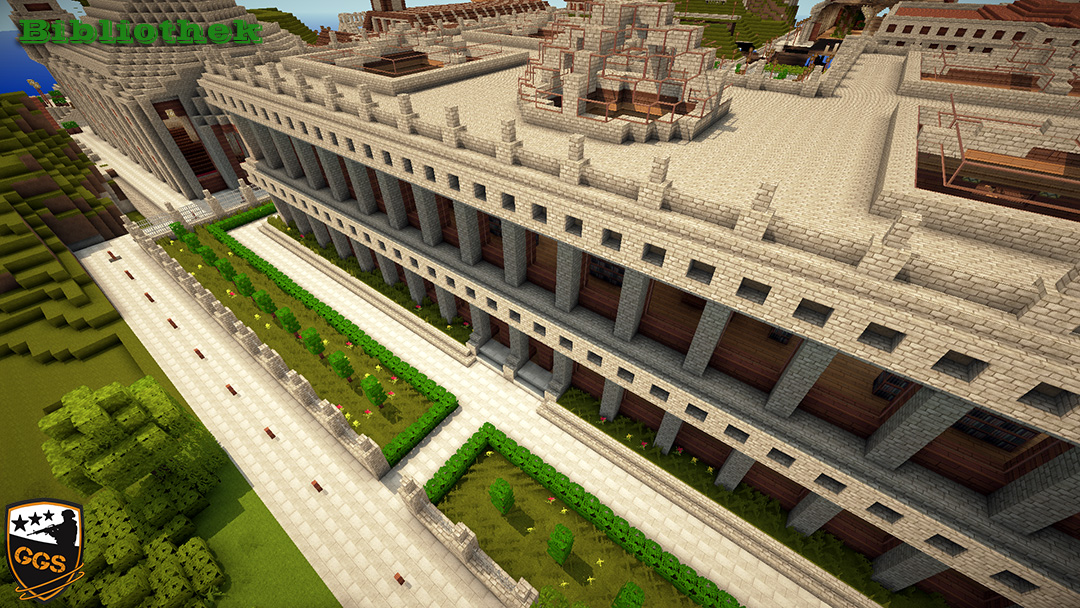 Library/Bibliothek Minecraft Map