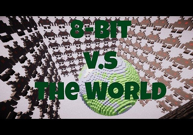 8-Bit V.S. The World! Minecraft Map
