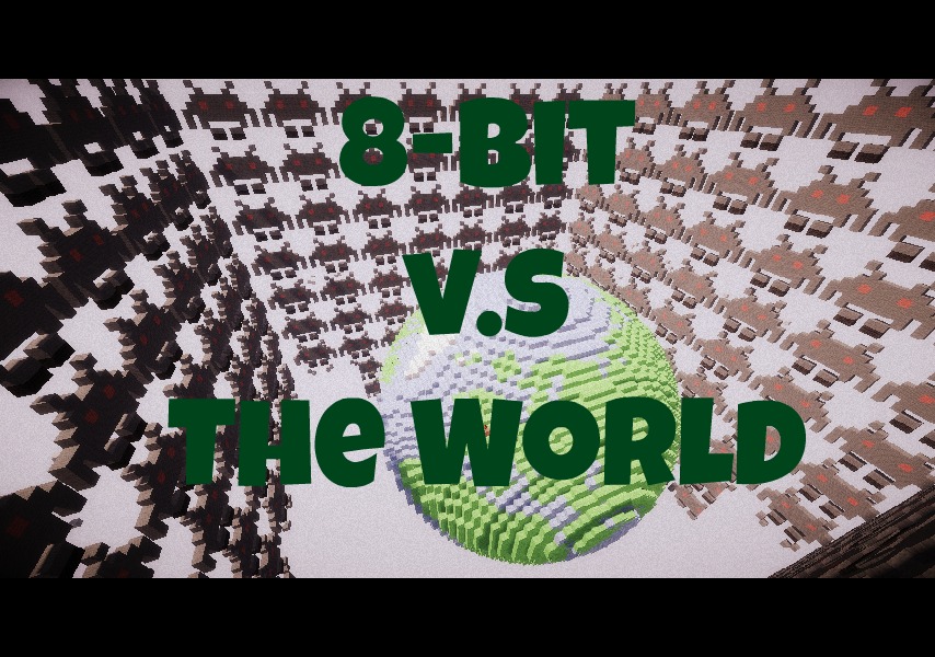 8-Bit V.S. The World! Minecraft Map