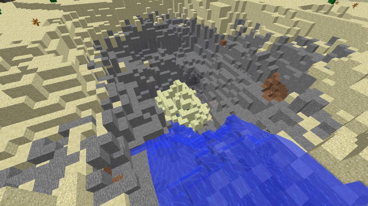 Meteorite Crash Site Minecraft Map