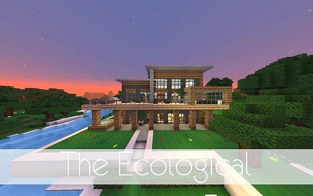 |The Ecological| Minecraft Map