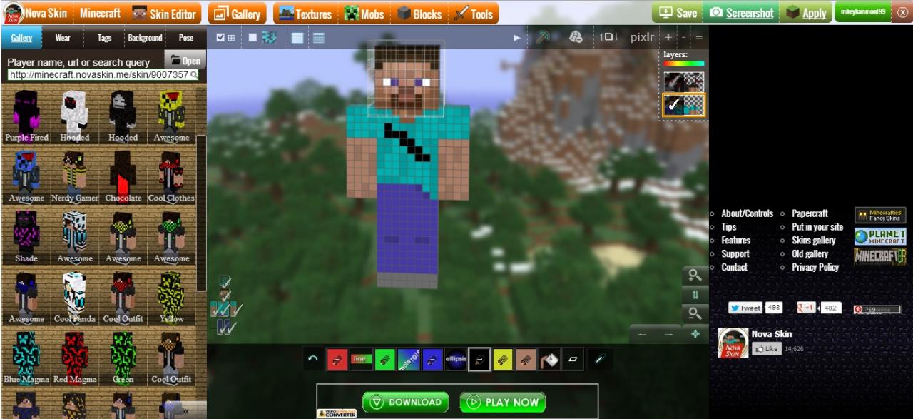Tutorial: How To Make Cool Skins Minecraft Map