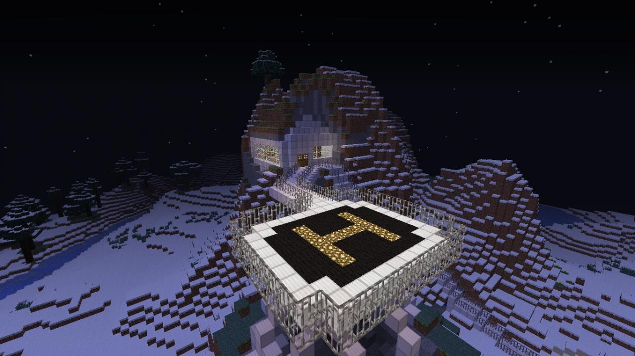 Mountainside Home Minecraft Map