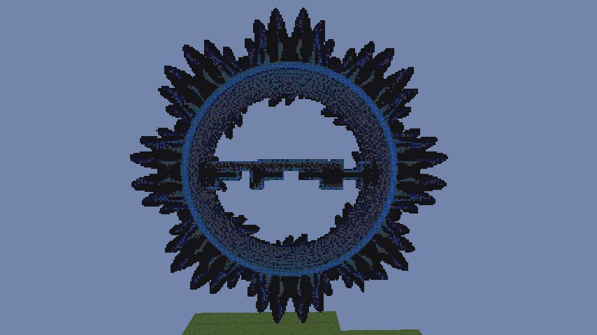 PIxel Art | FFAK Logo | Huge Minecraft Map