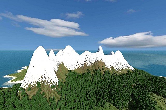 Nitro Island Minecraft Map