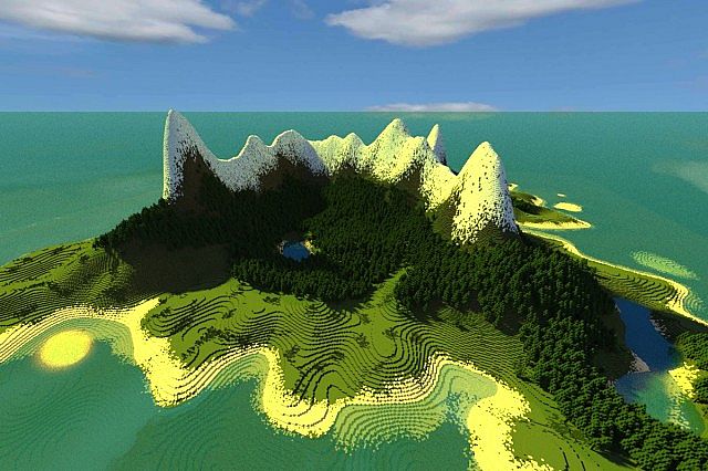 Nitro Island Minecraft Map