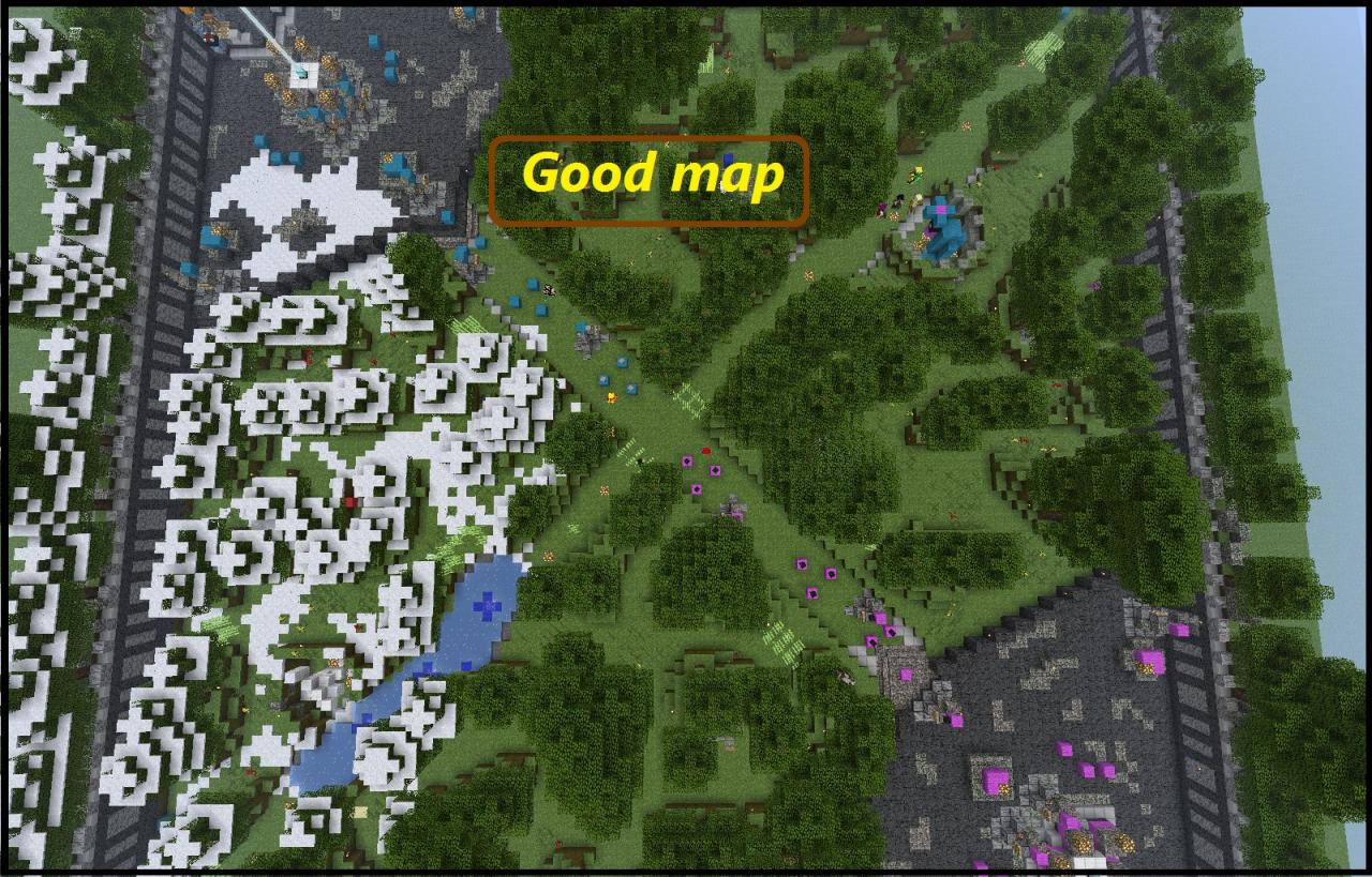 League of Legends Summoner's Rift [AntoS] Server Game Minecraft Map