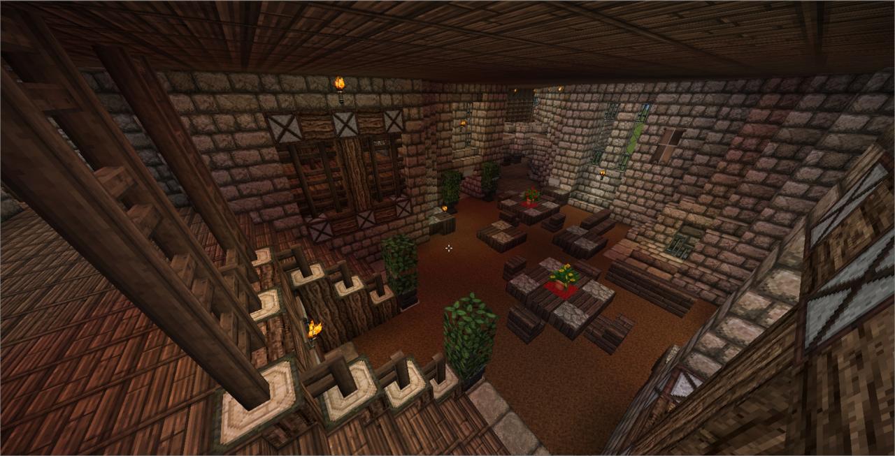 Medieval Warrior's Guild Minecraft Map