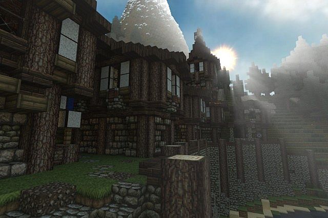 The Village of Stonewall (Custom terrain) Minecraft Map