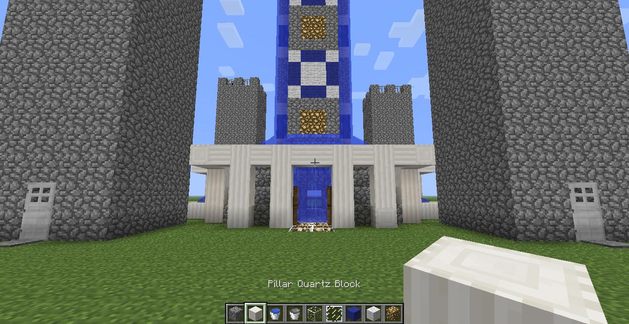 Neptunes castle Minecraft Map