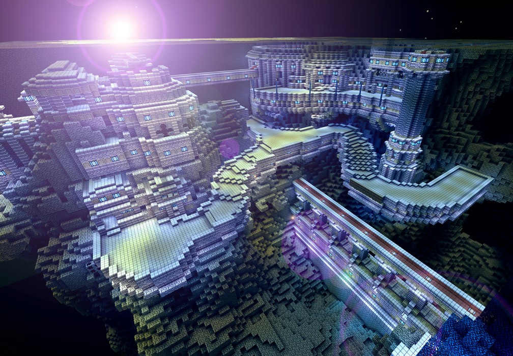 Cavern City Minecraft Map