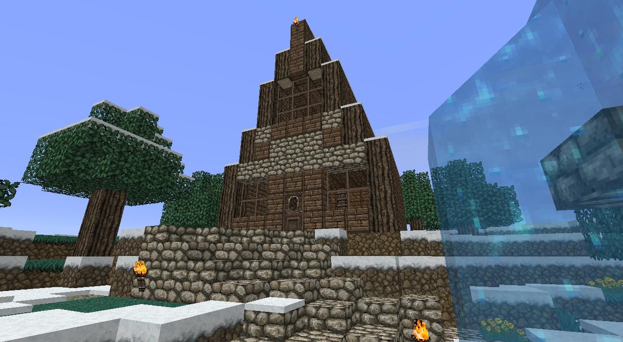 Small Survival Village Minecraft Map