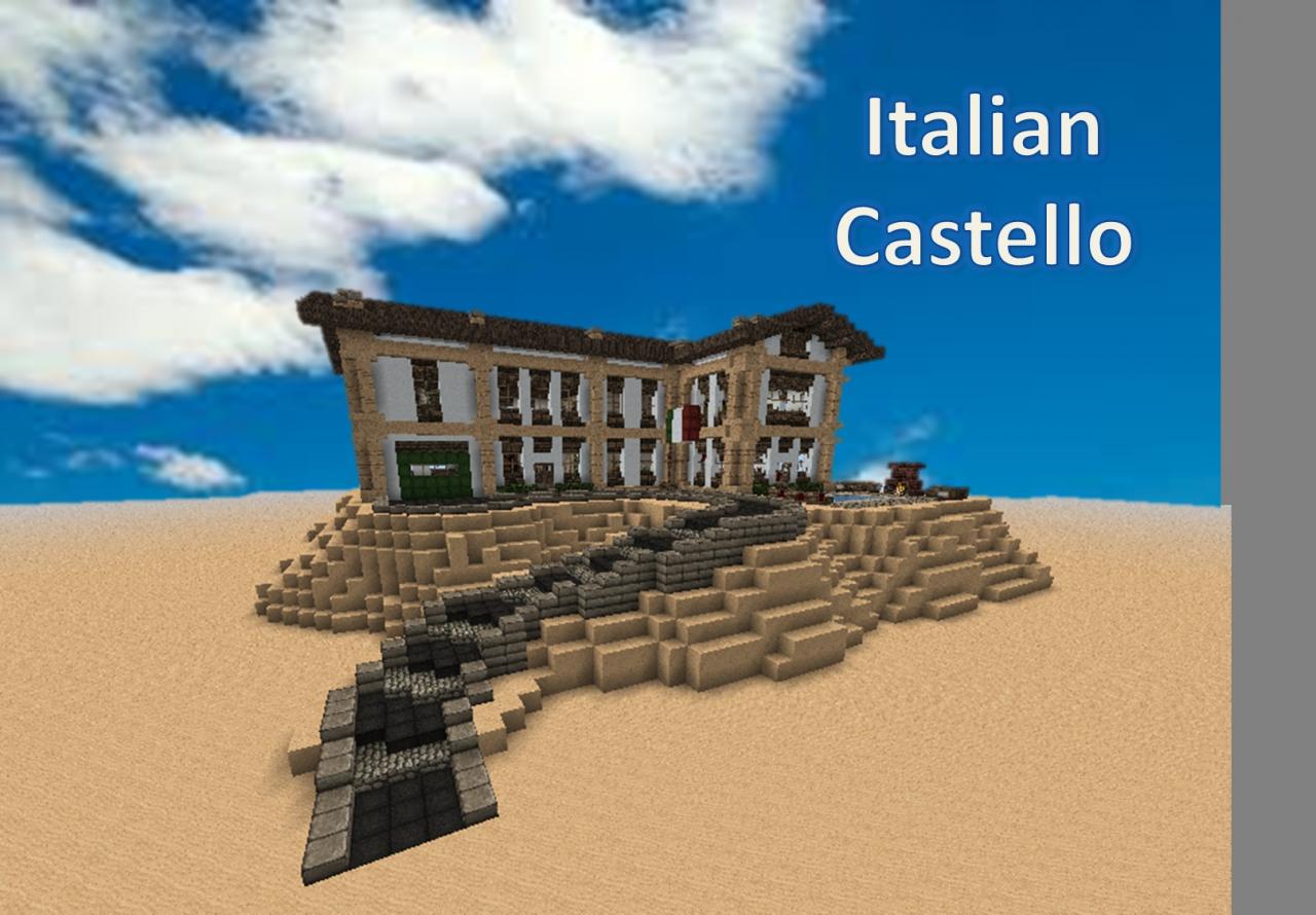 World #3 [Italian Castello] Minecraft Map