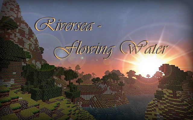 Riversea - Flowing water // Landscape // WITH DOWNLOAD Minecraft Map