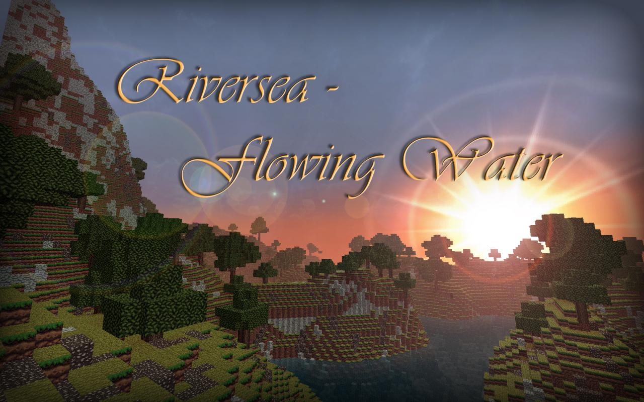 Riversea - Flowing water // Landscape // WITH DOWNLOAD Minecraft Map