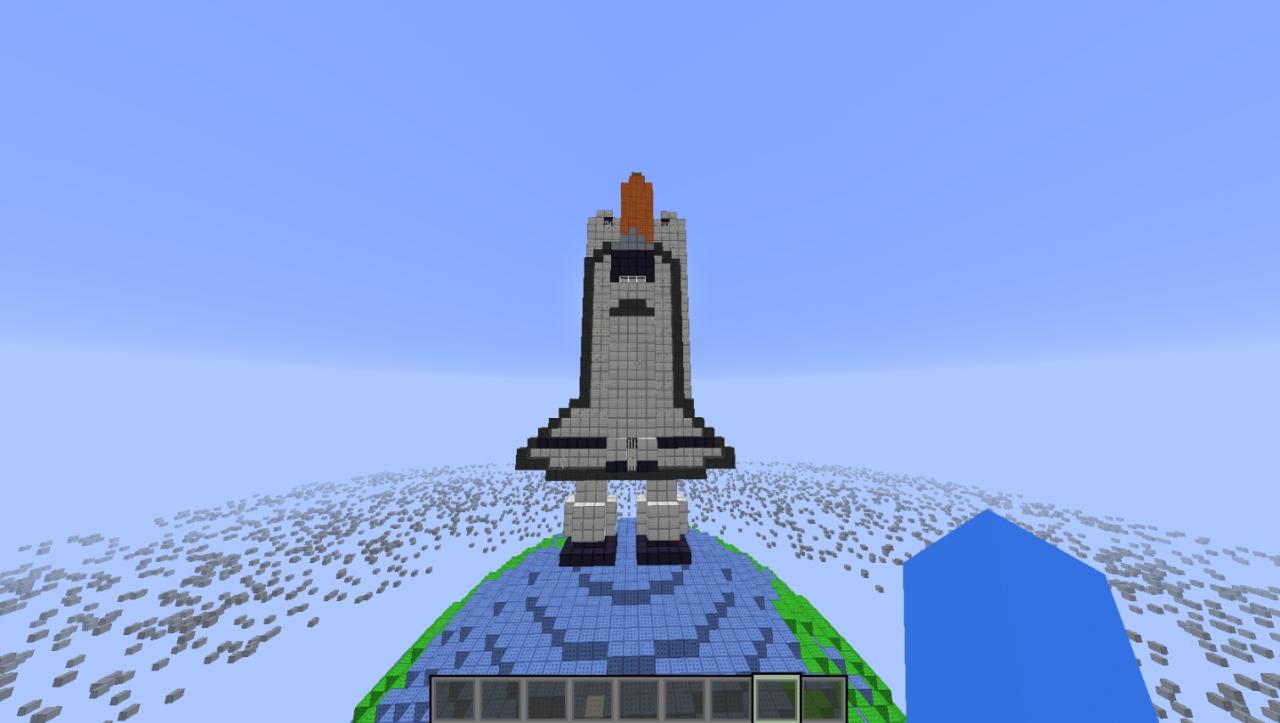 To The Stars-Contest Entry-NASA Space Shuttle Minecraft Map