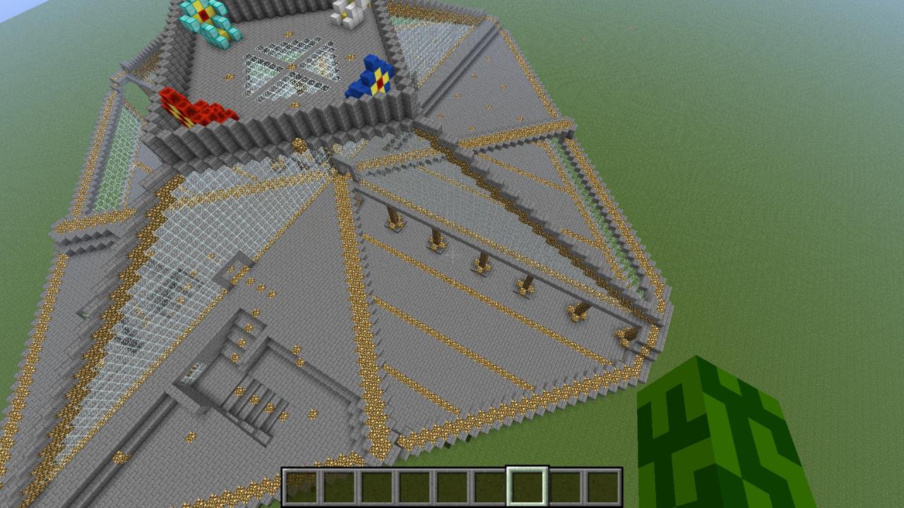 Huge Server Spawn Minecraft Map