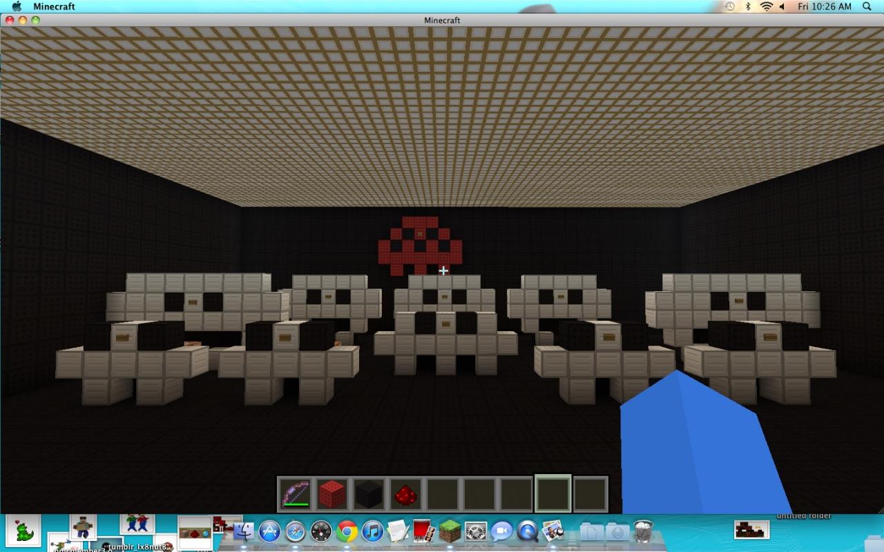 Space Invaders-Now Playable! Minecraft Map