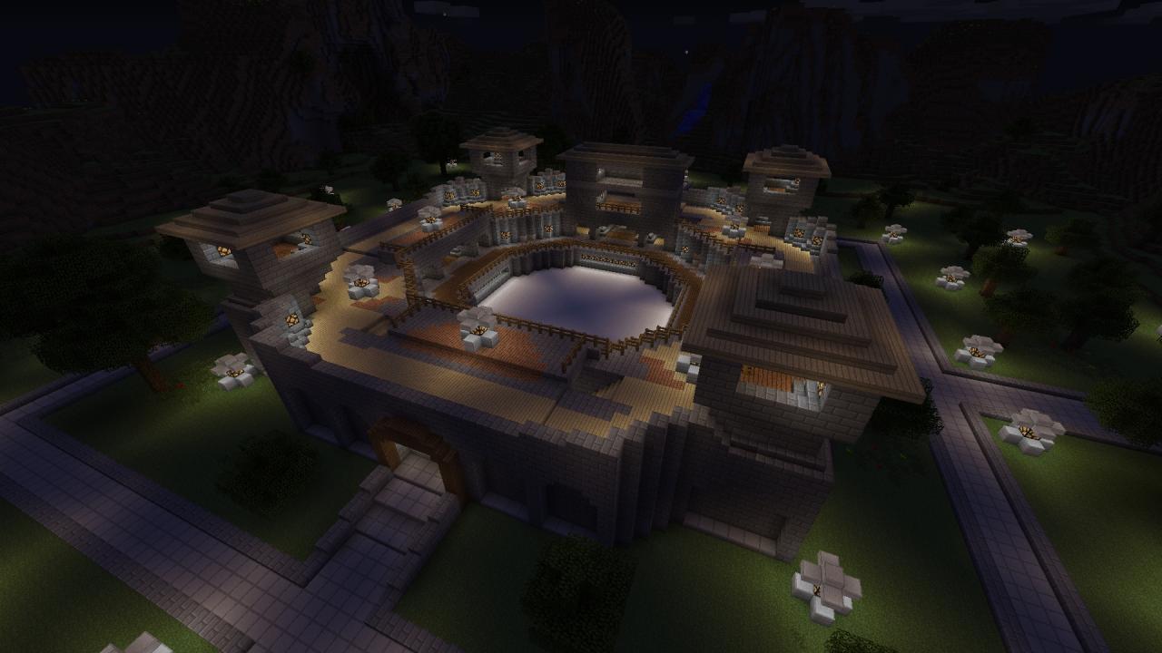 Automatic/Resetable Spleef Arena Minecraft Map