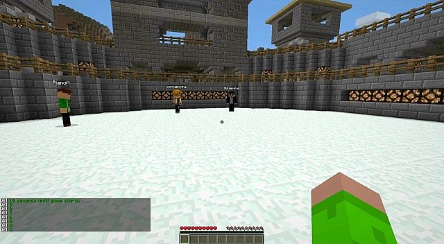 Automatic/Resetable Spleef Arena Minecraft Map