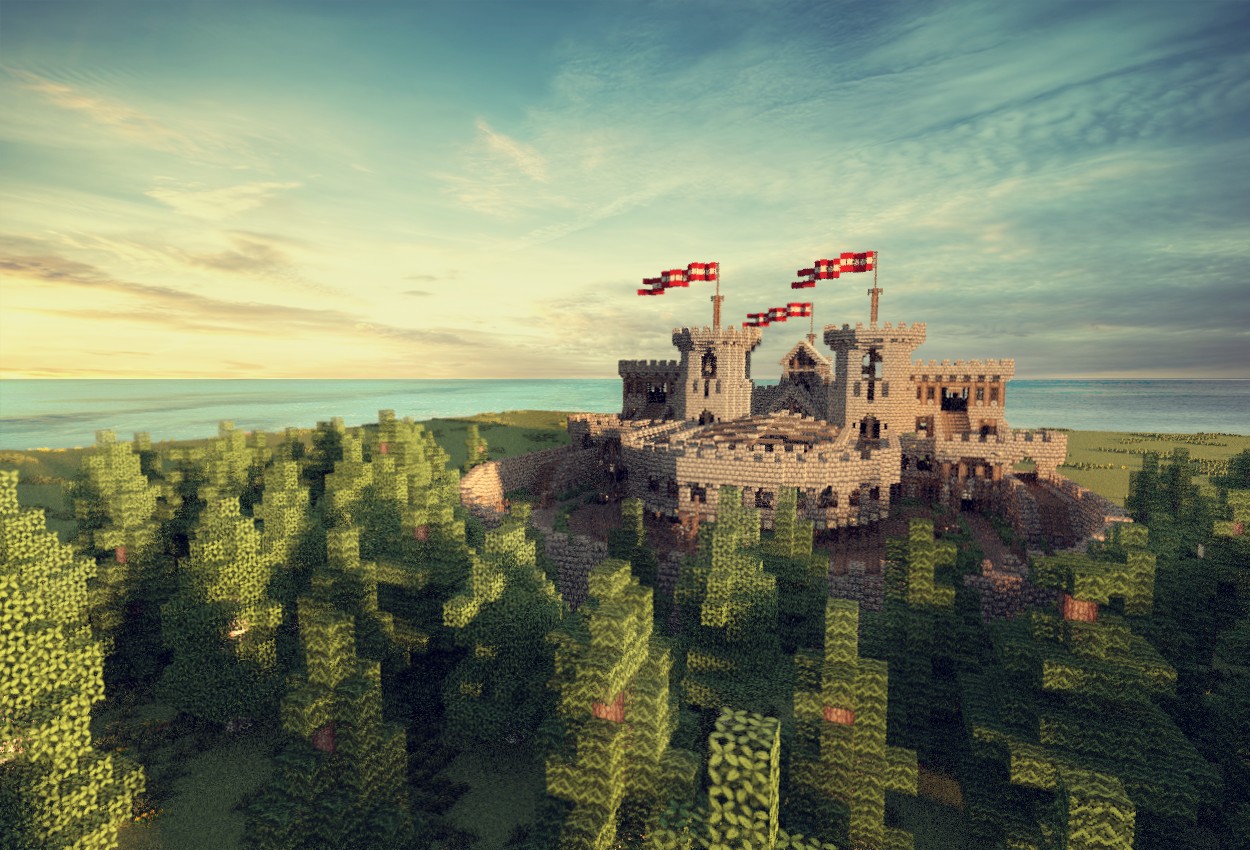Medieval Warrior's Guild Minecraft Map