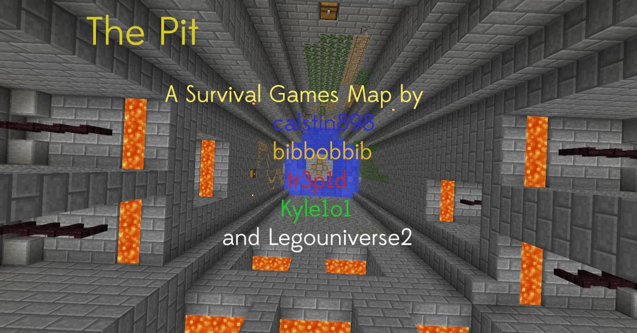 The Pit: a Survival Games Map Minecraft Map