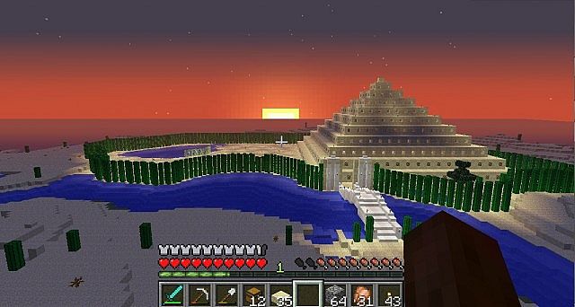 The Pyramidd! Minecraft Map