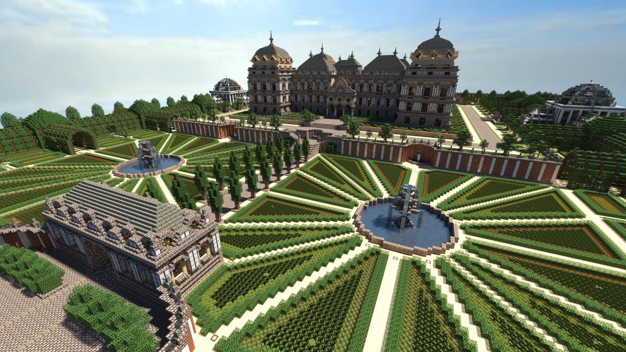 Baroque Palace (Vitruvian City) Minecraft Map