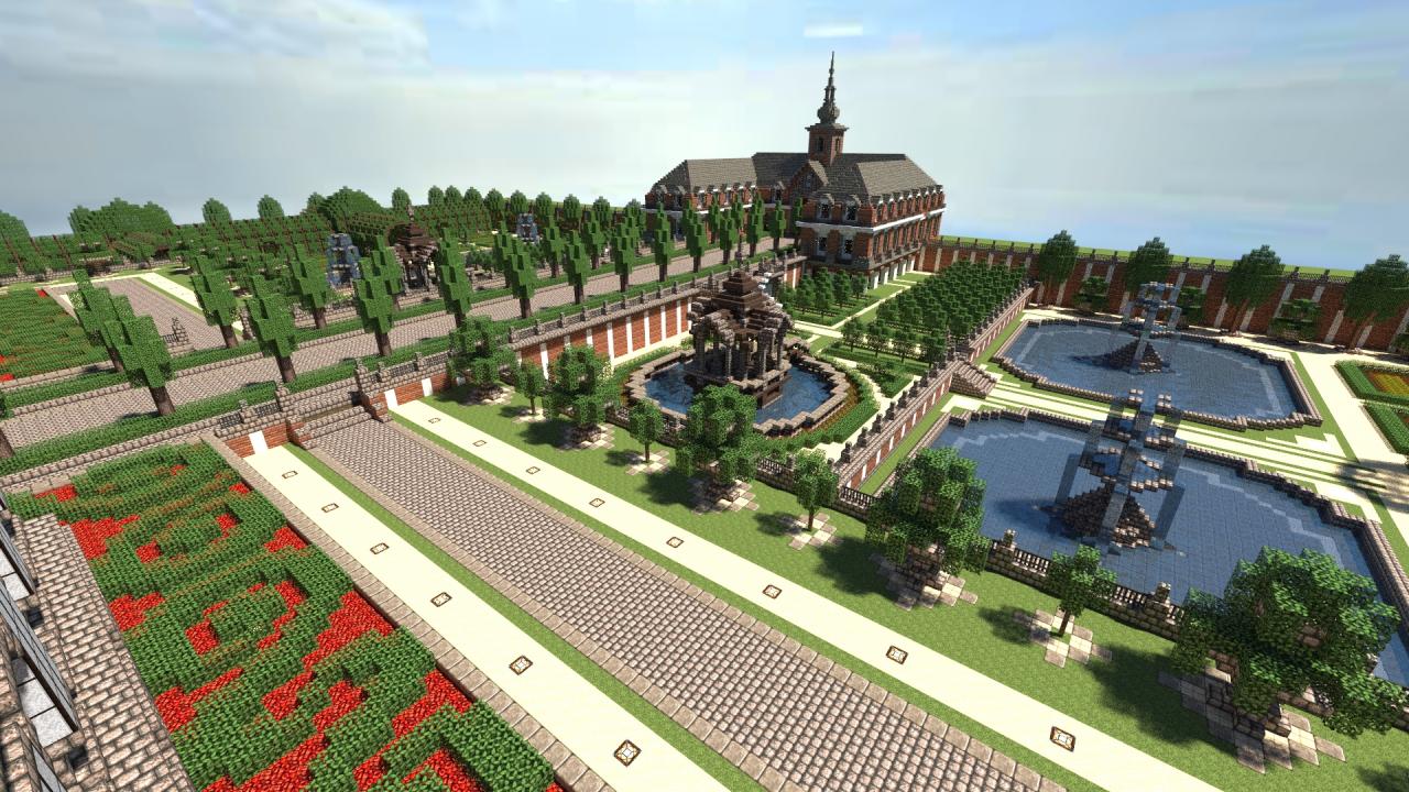 Baroque Palace (Vitruvian City) Minecraft Map