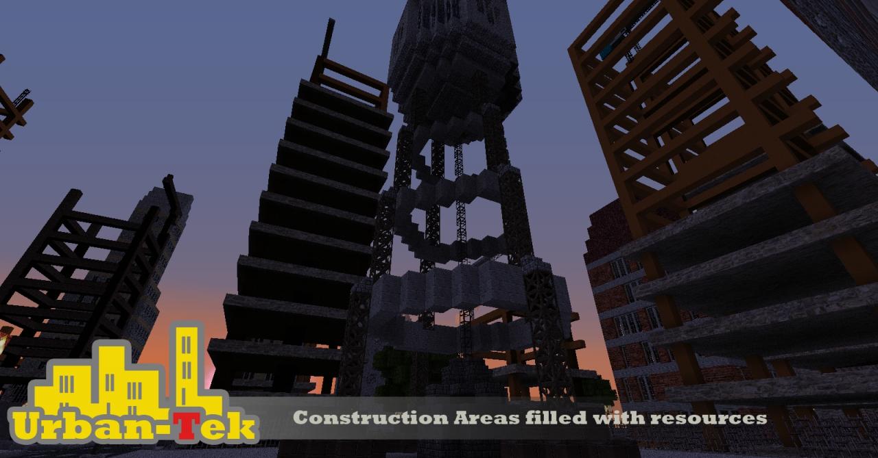 UrbanTek [Factions][CustomworldGen]Brand new Tekkit classic server Minecraft Server