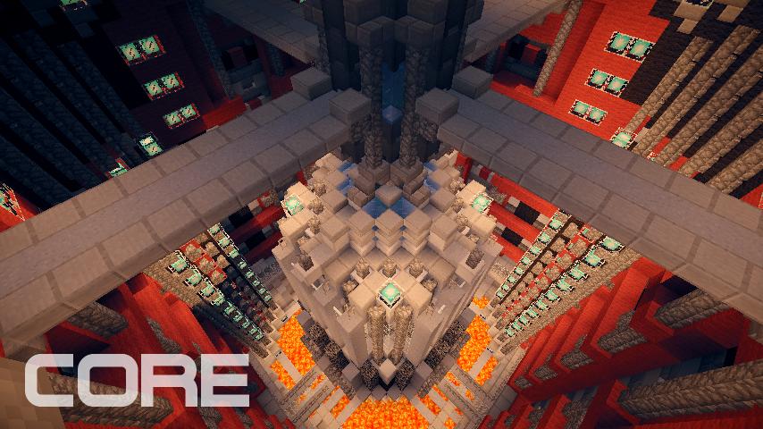 Phoenix Spaceship Minecraft Map