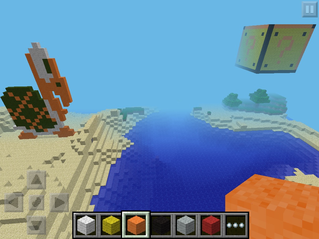 Super Mario World 2D & 3D Minecraft Map