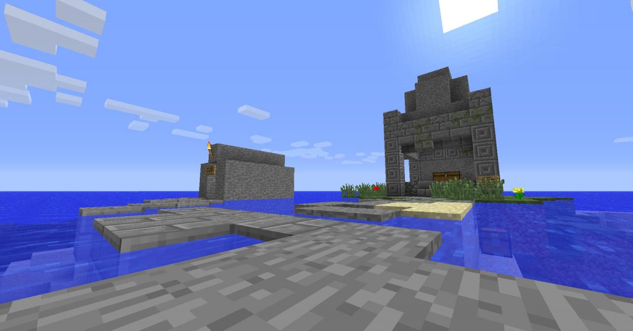 Cursed Island Survival Minecraft Map