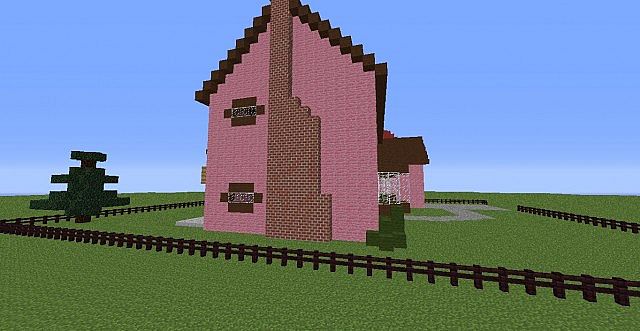 The simpsons house Minecraft Map