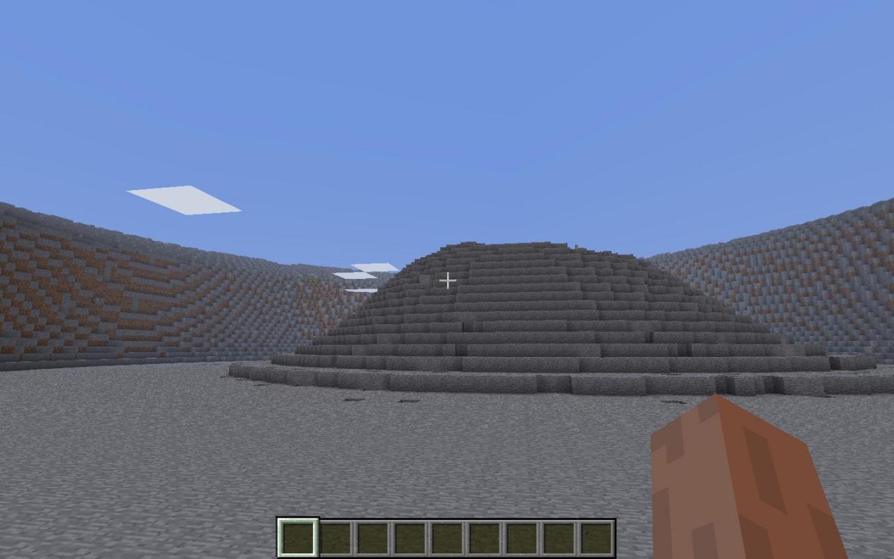 Realistic Full Scale Volcano Minecraft Map