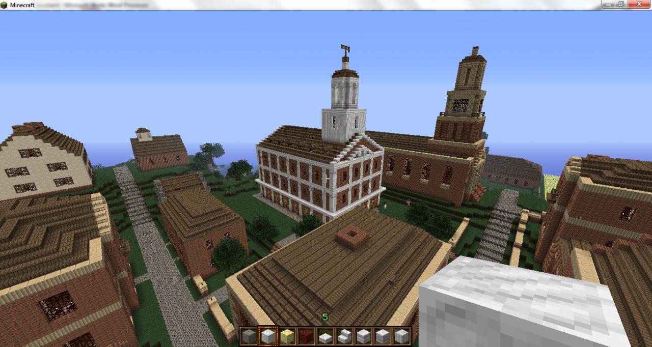 New England Colony Minecraft Map
