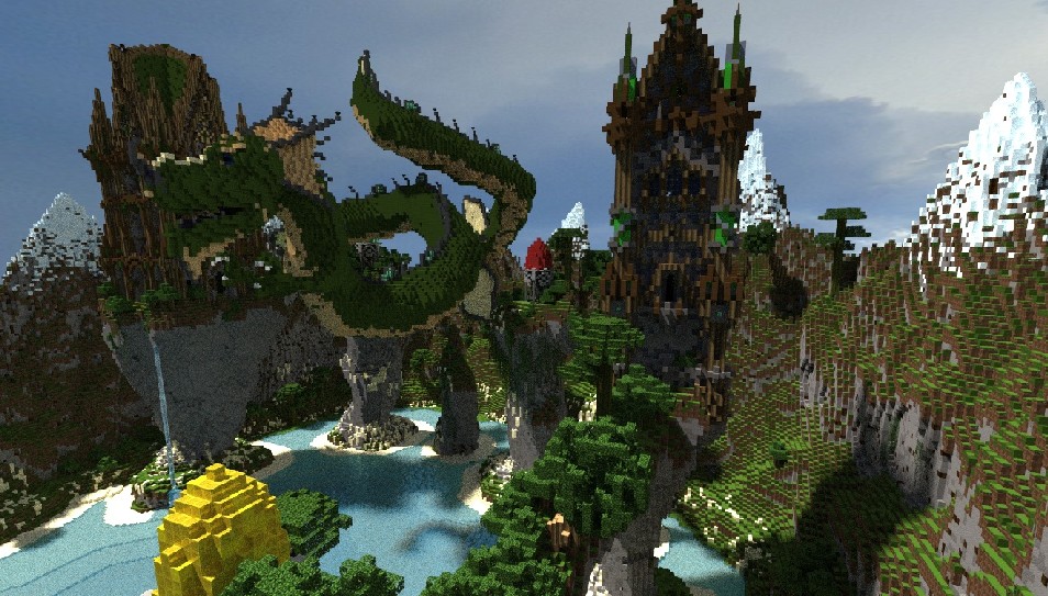 Wizards Keep Minecraft Map