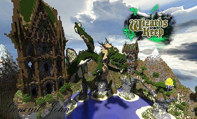 Wizards Keep Minecraft Map
