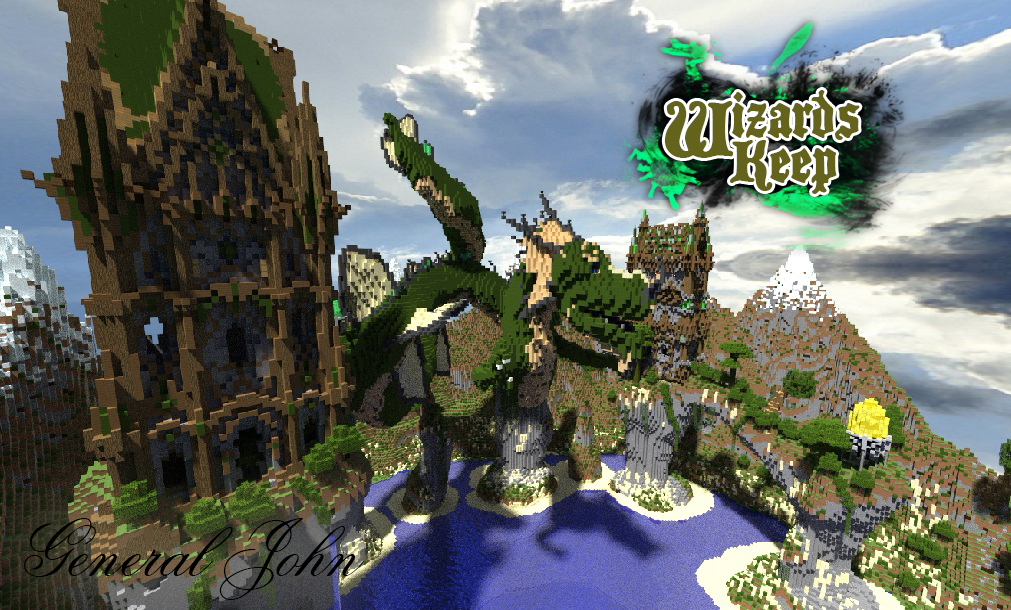Wizards Keep Minecraft Map