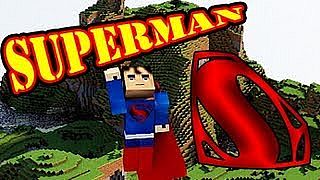 SuperMan Statue Minecraft Map