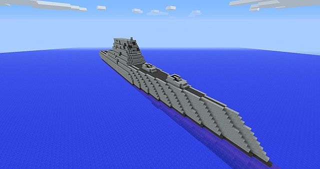 USS Zumwalt Minecraft Map
